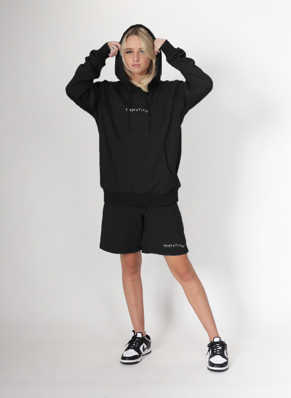 Track Short - Drawn | Black | Federation