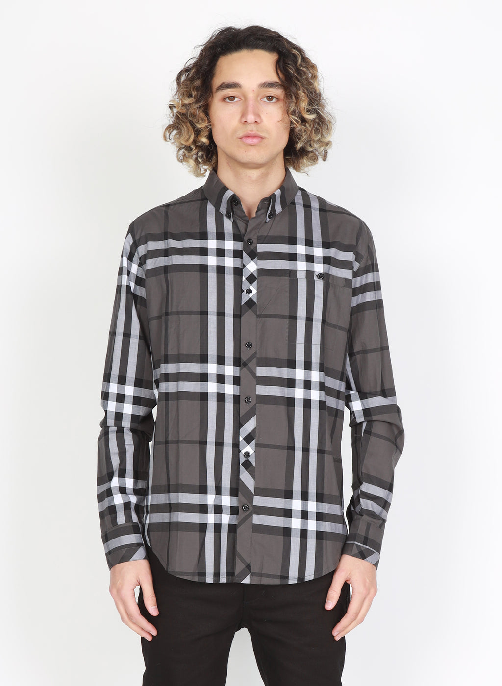 On Point Shirt | Grey Check – Federation