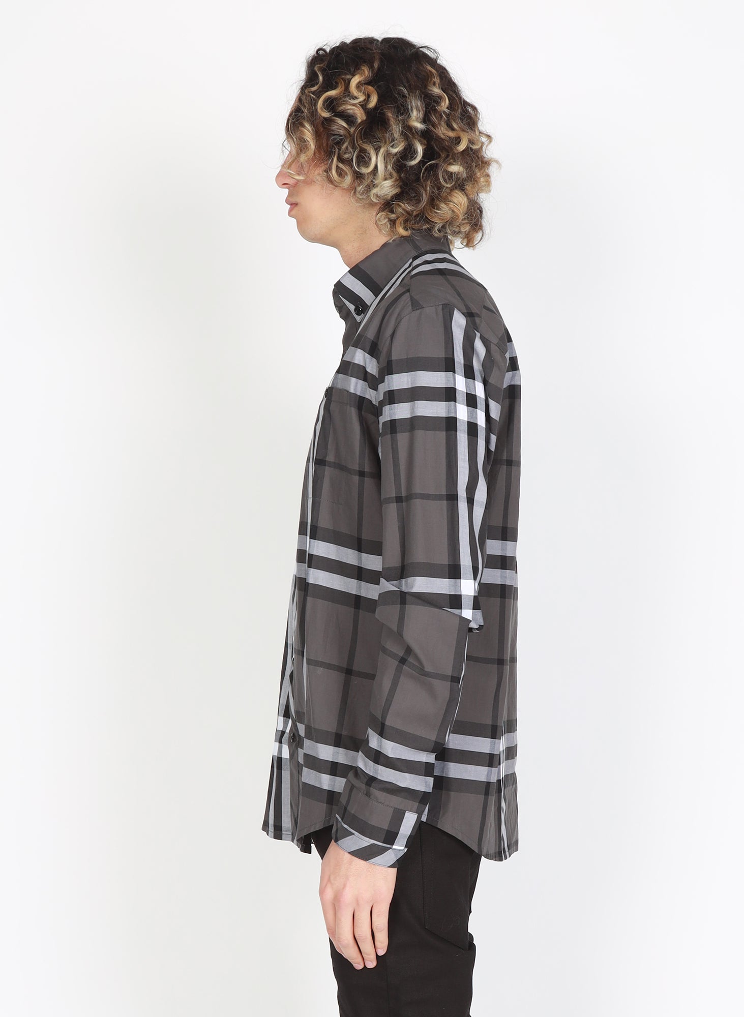 On Point Shirt | Grey Check – Federation