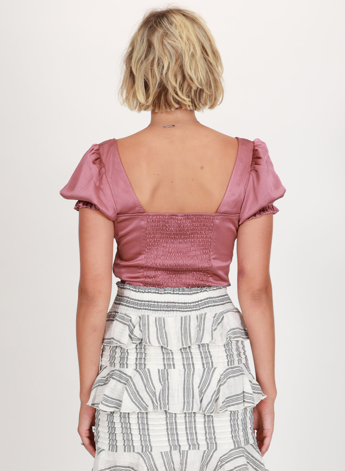 Sweetheart Top | Muted Rose | Federation