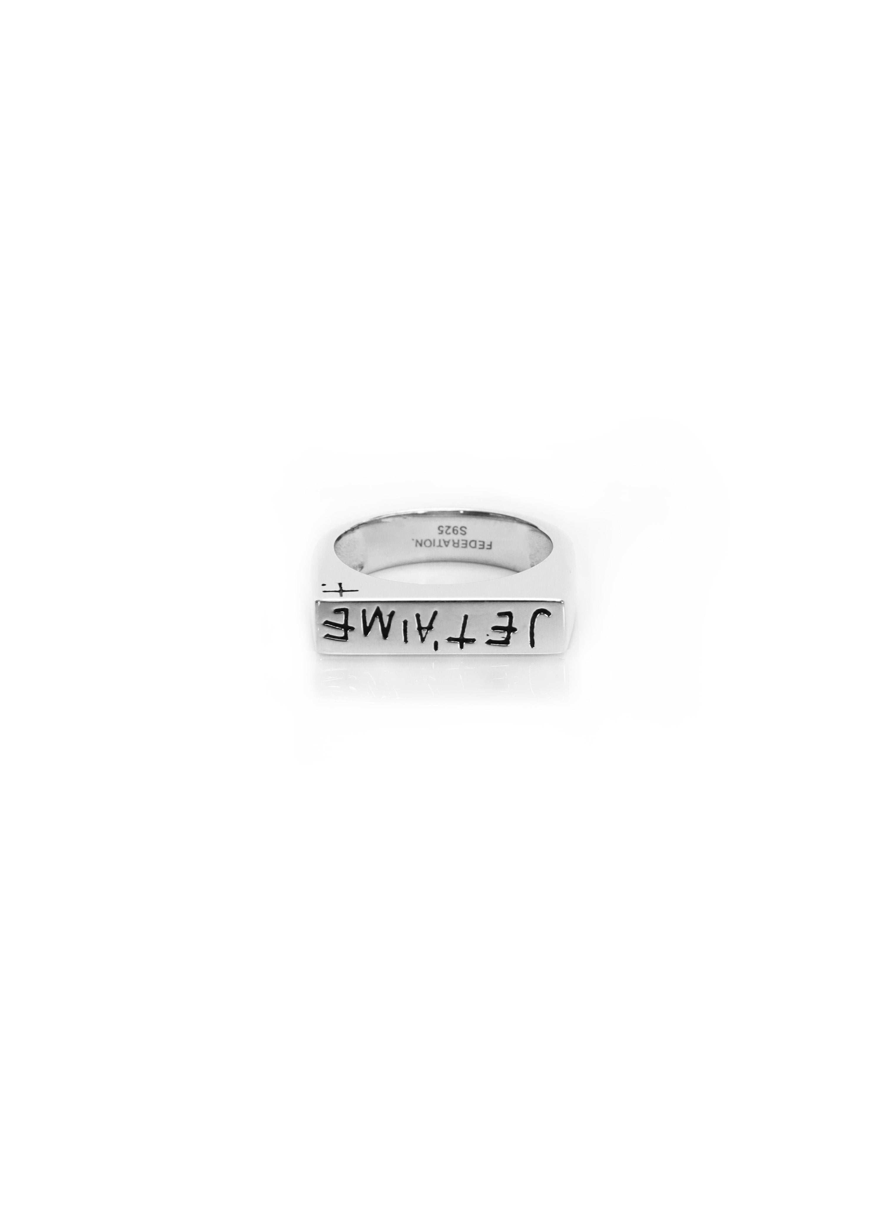 Je T'aime Ring Mens – Federation
