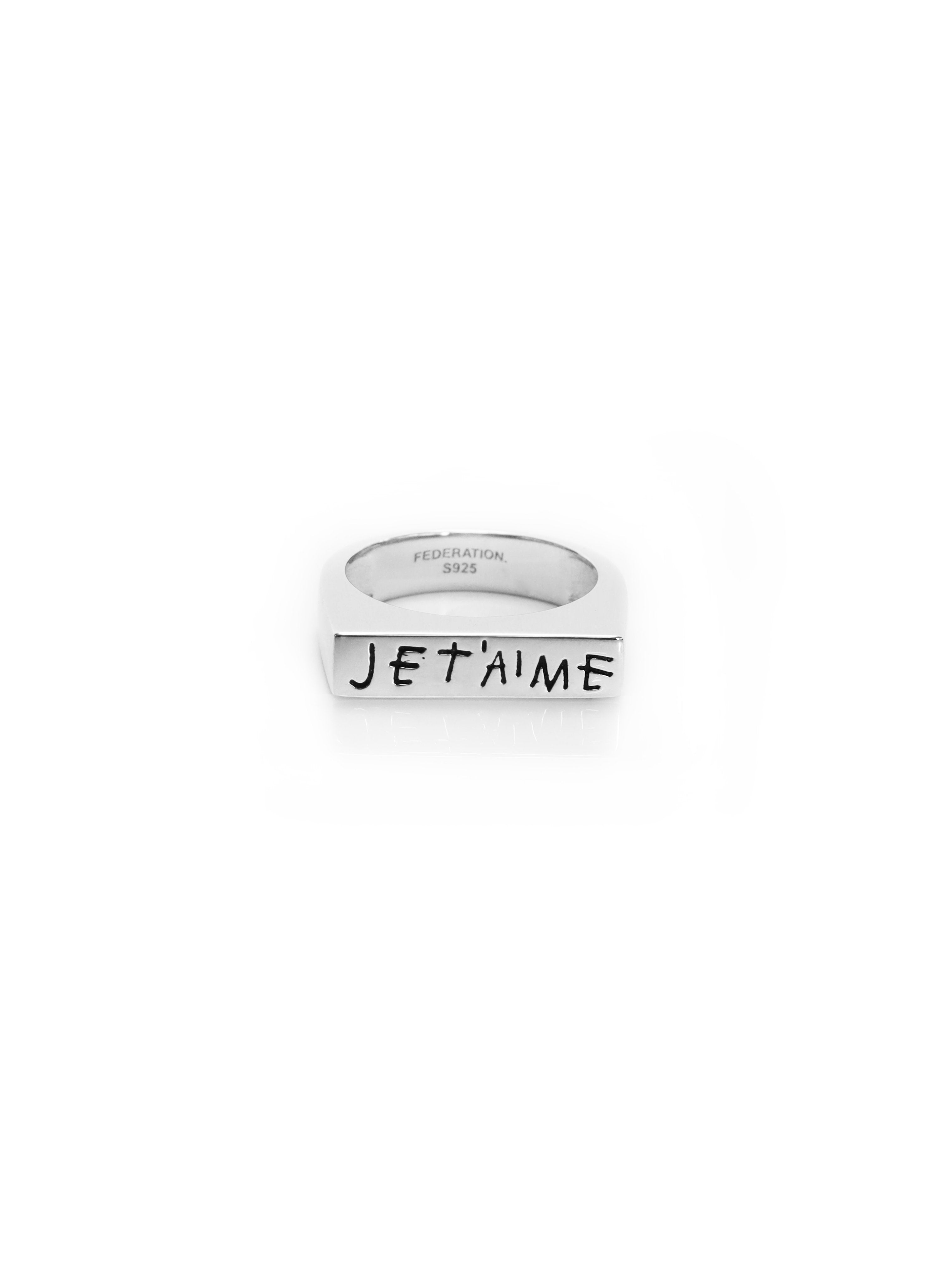 Je T'aime Ring Mens – Federation